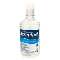 Álcool Gel Asseptgel 71,04% Cristal 420g