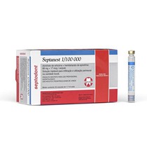 Anestésico Septanest Articaína 4% Com Epinefrina 1:100.000 - SEPTODONT