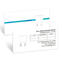 Cartão de Horário Dente Color - Dental Speed