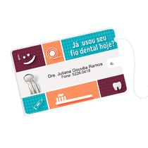 Cartão Fio Dental Frase Pop - Dental Speed