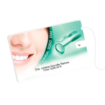 Cartão Fio Dental Sorriso Instrumento - Dental Speed