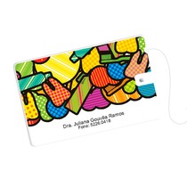 Cartão Fio Dental Pop Colorido - Dental Speed