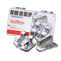 Kit Bráquete Metálico Advanced Roth 022 50 Casos + 200 Tubos - Orthometric