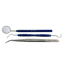 Kit Clínico III ICE 3 Peças Colorido e Autoclavável