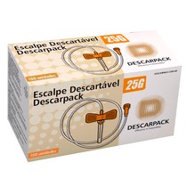 Scalp Descartável Luer Lock 25g