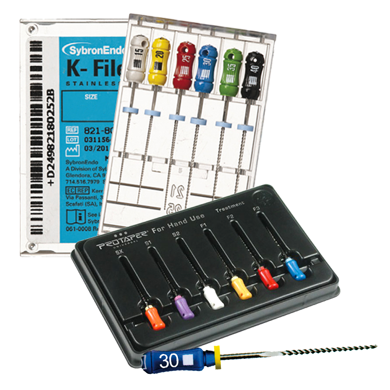 Lima para Endodontia Diversos Tipos - Uso Contínuo Endo